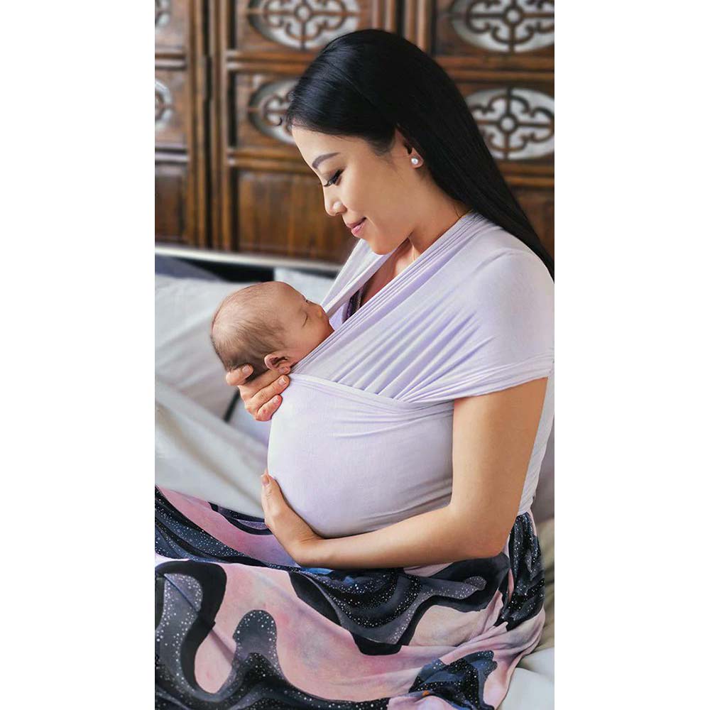 A Piece of Paradise Baby Wrap in Sigatoka Sky by IVAU Fiji | One Fine Baby