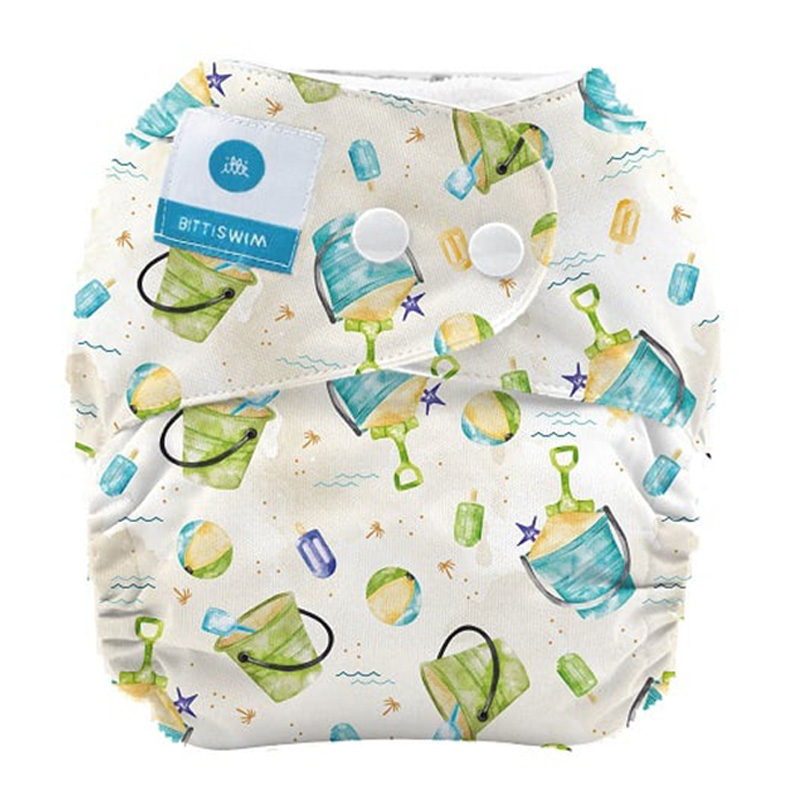Bitti Swim Nappy - Sand Castles by itti | One Fine Baby