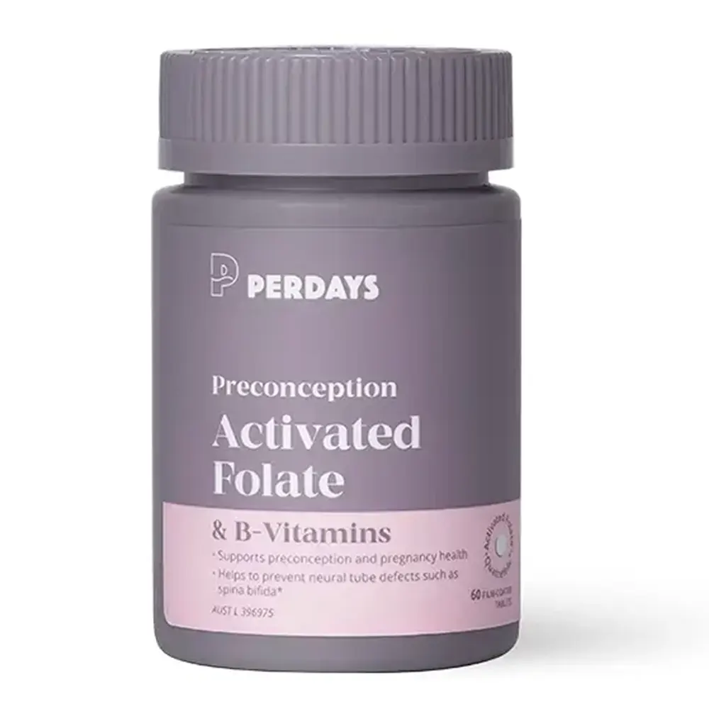 Preconception Activated Folate & B-Vitamins by Perdays | One Fine Baby