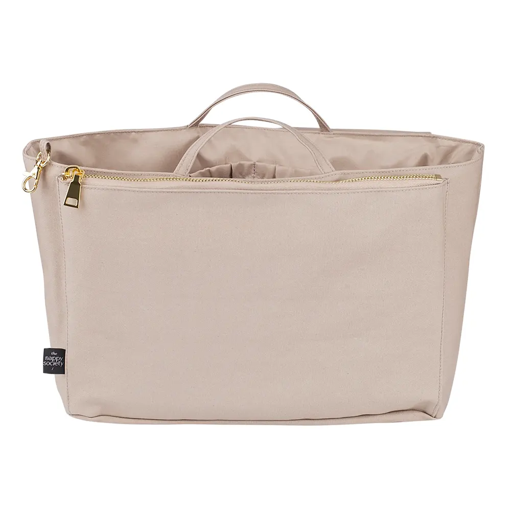 Original Baby Bag Insert in Sand by The Nappy Society | One Fine Baby