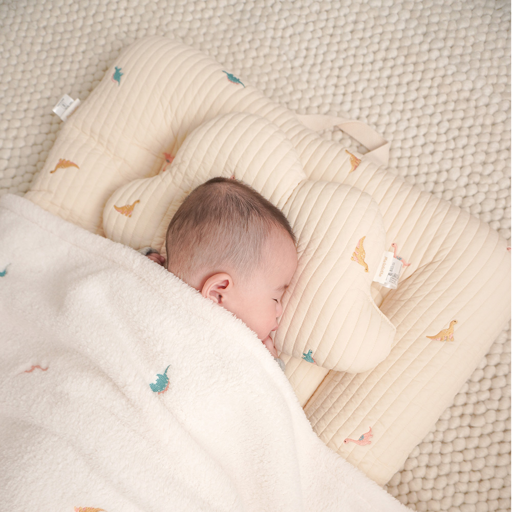 Hypoallergenic Boat Bed / Baby Lounger in Little Dinos by Little Ares ...