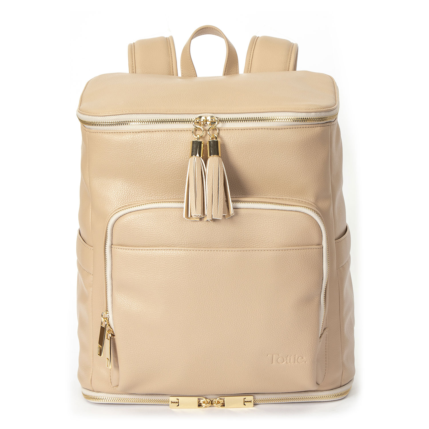 The Travel Backpack in Stone by Tottie | One Fine Baby