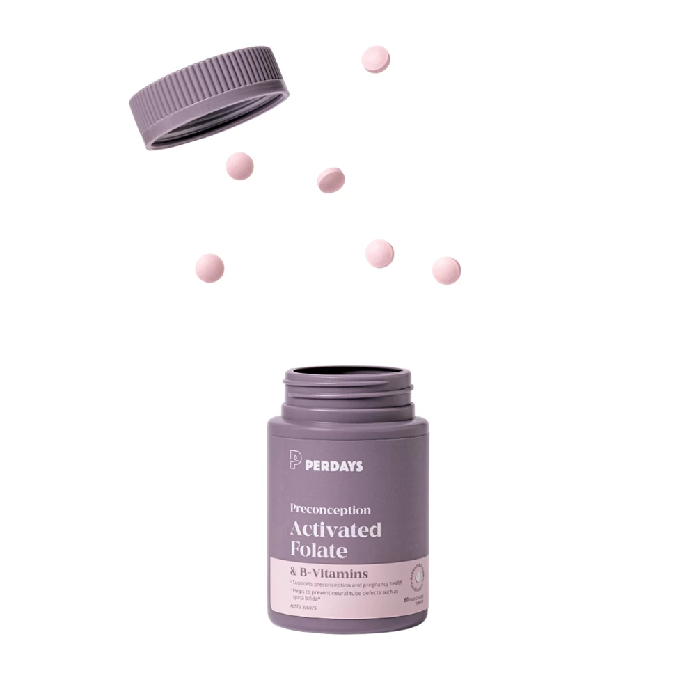 Preconception Activated Folate & B-Vitamins - One Fine Baby