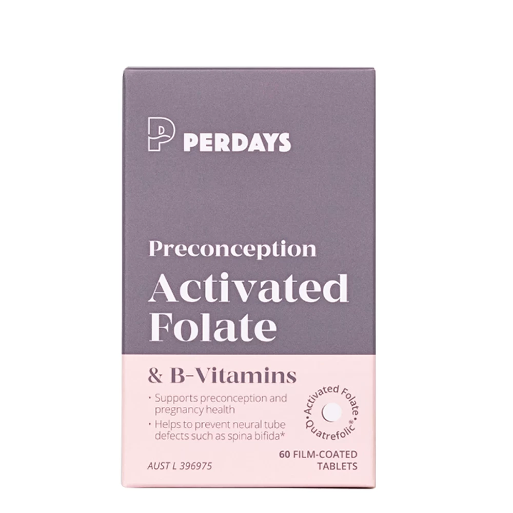 Preconception Activated Folate & B-Vitamins - One Fine Baby