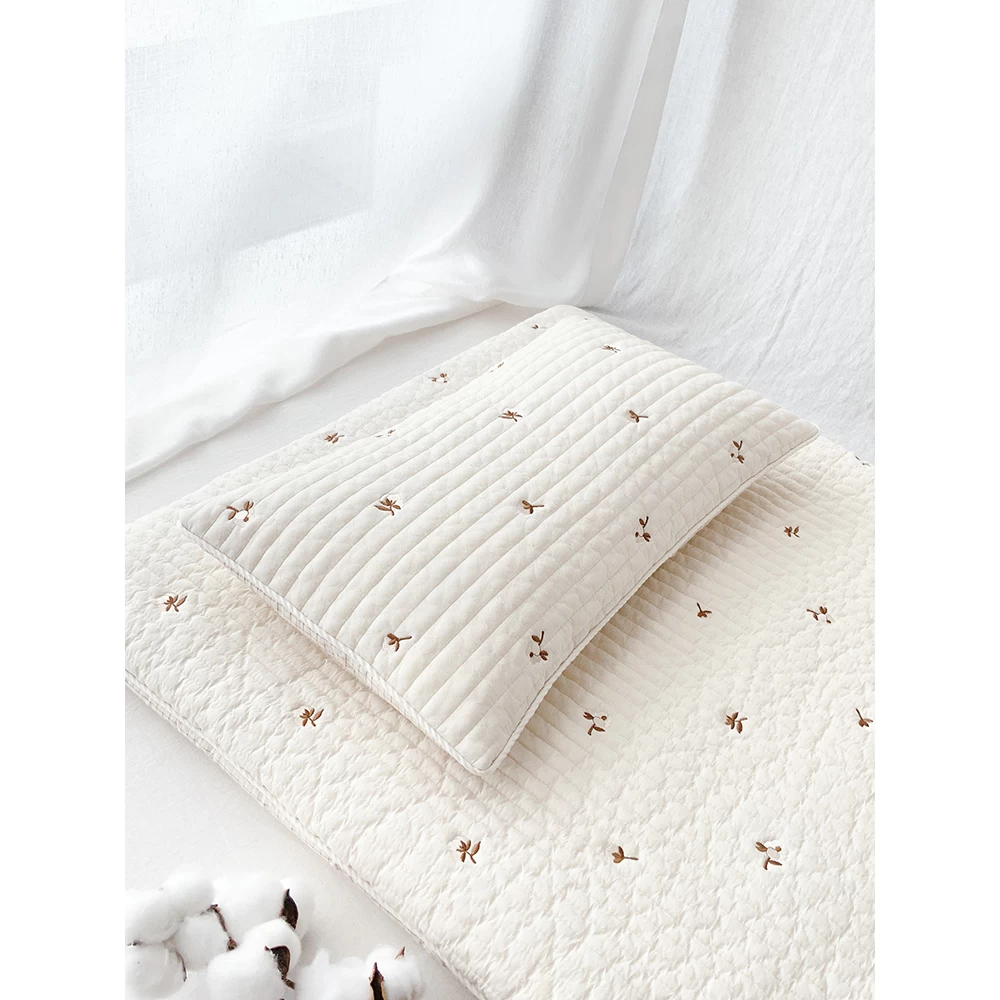 One Fine Baby - Quilted Nap Bed in Cotton Flower