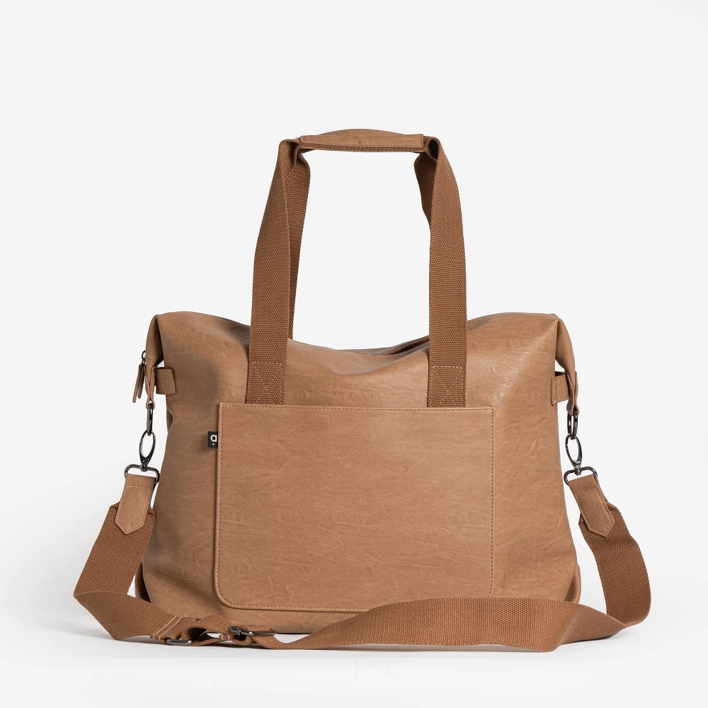 The Hilton Carryall Baby Bag in Cappuccino by Arrived | One Fine Baby