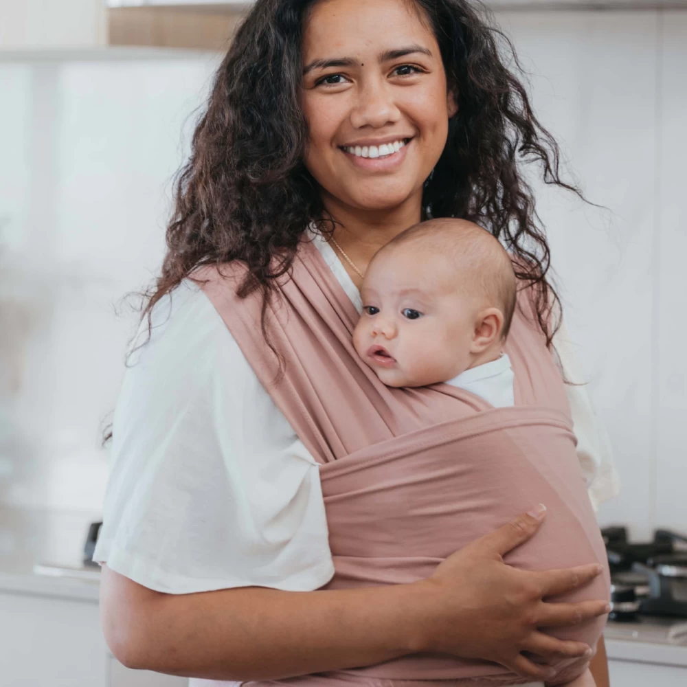 Newborn Carrier in Rose - One Fine Baby
