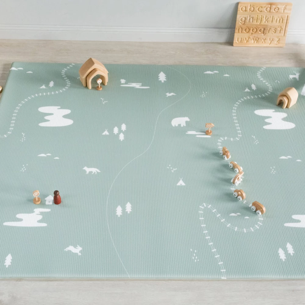 One Fine Baby - Lille Verden Marmor Generos Play Mat