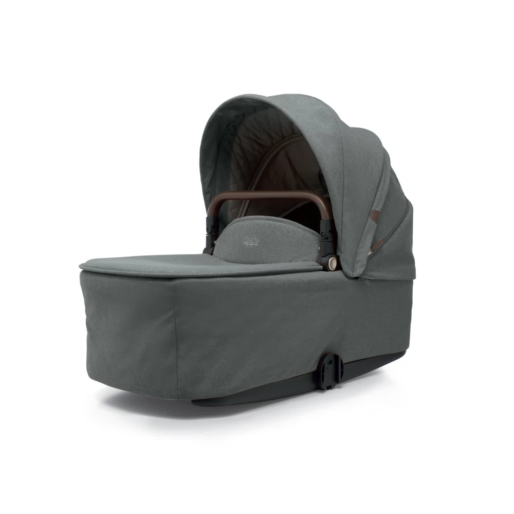 Strada Pram Carrycot in Grey Melange by Mamas & Papas | One Fine Baby
